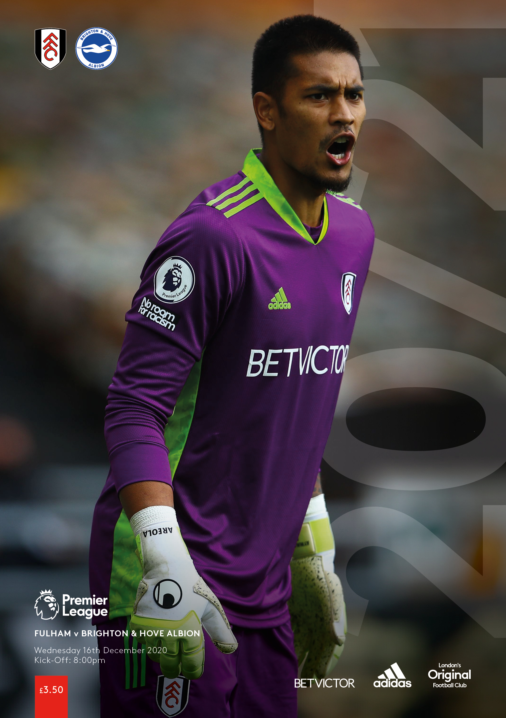 Fulham v Brighton & Hove Albion (EPL) 16 Dec 2020 – Press Box ...
