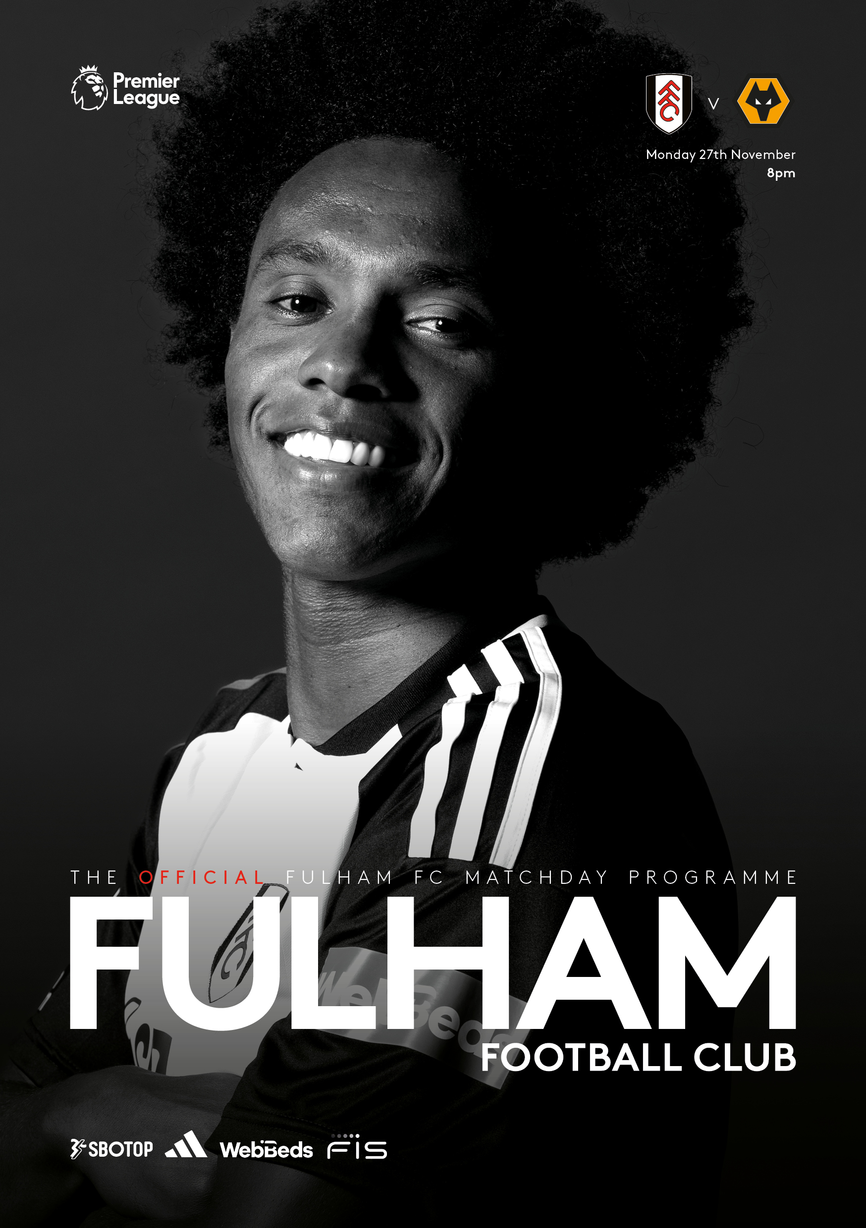 Fulham v Wolverhampton Wanderers (Premier League) 27 Nov 2023 – Press ...